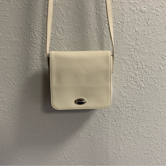 Hillard & Hanson | Bags | Hillard And Hanson Small Cross Body Cream ...